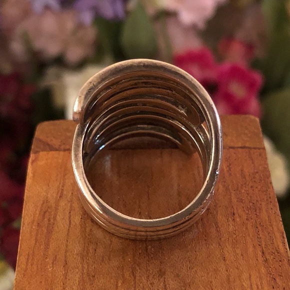 Silpada | Jewelry | Silpada Sterling Silver Modern Maze Ring | Poshmark